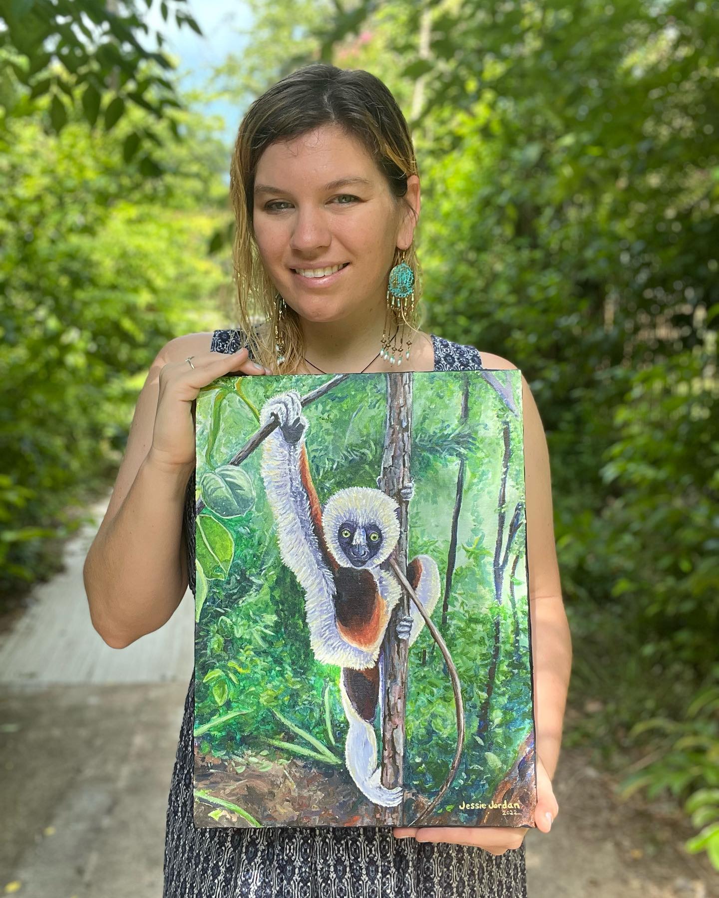 Meet Jessie Jordan, Featured Artist for the 2024 World Lemur Festival ...